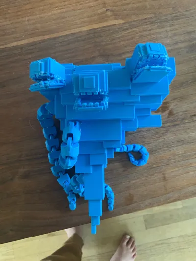 Minecraft Wither Storm! by soulflayer41 MakerWorld: Download Free 3D Models