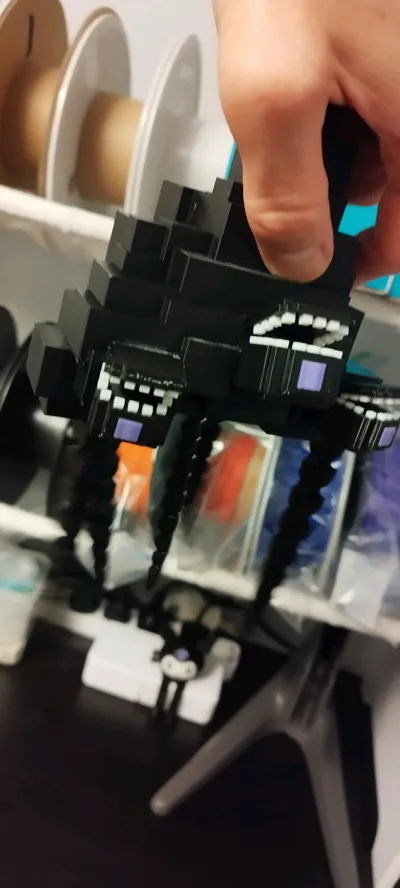 Minecraft Wither Storm! by soulflayer41 MakerWorld: Download Free 3D Models