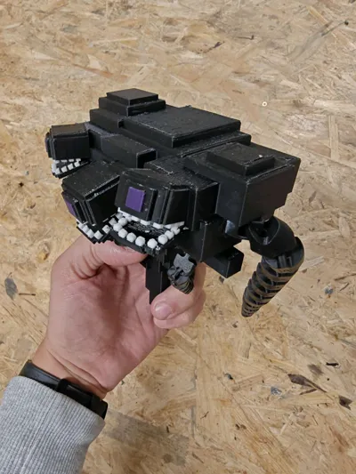 Minecraft Wither Storm! by soulflayer41 MakerWorld: Download Free 3D Models