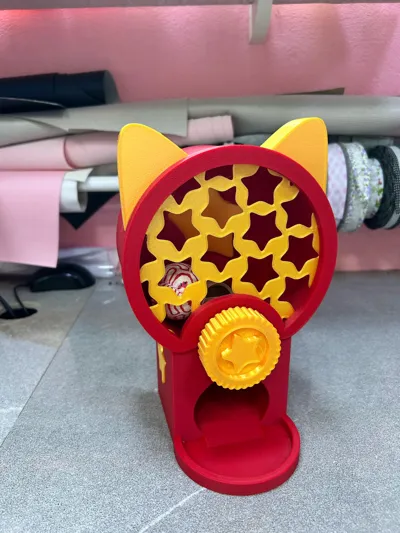 Starry Gacha Capsule Machine - Free 3D Print Model - MakerWorld