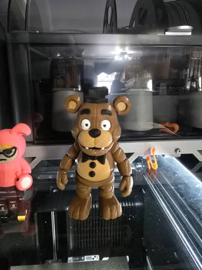 mini flexi FNAF (Five Nights at Freddy’s) - Free 3D Print Model ...