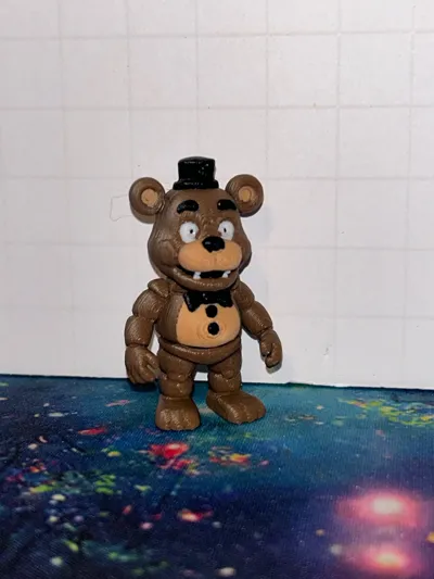 mini flexi FNAF (Five Nights at Freddy’s) - Free 3D Print Model ...