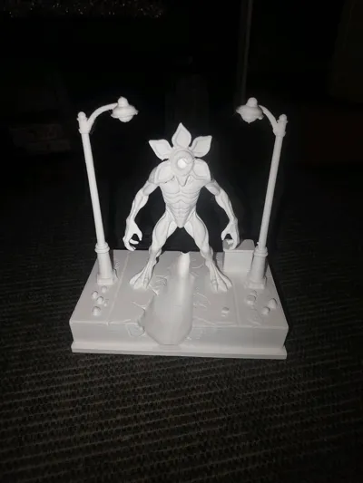 Demogorgon Diorama – Stranger Things Portal Scene - Free 3D Print Model ...