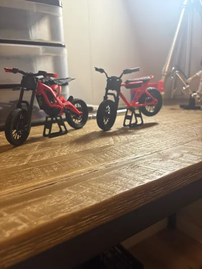 Mini Macfox X1S (Electric Bike) - Free 3D Print Model - MakerWorld