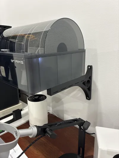 AMS Wall Mounts (V2.0) [Fits all AMS versions] - Free 3D Print Model ...
