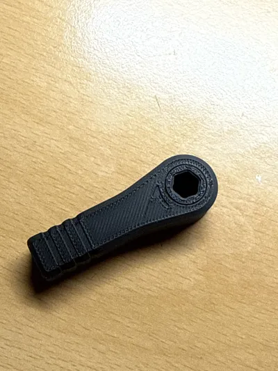 Micro EDC Pocket Ratchet Driver - Print In Place - Free 3D Print Model ...