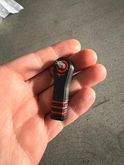 Micro EDC Pocket Ratchet Driver - Print In Place - Free 3D Print Model ...