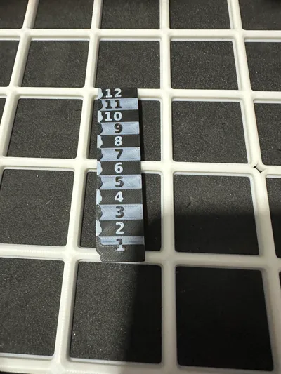 Gridfinity Height Ruler - Slim Edition by ABDELat - MakerWorld