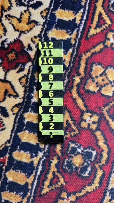 Gridfinity Height Ruler - Slim Edition by ABDELat MakerWorld: Download ...