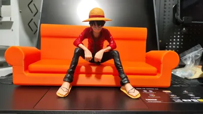 FRIENDS couch for McDonalds figures - Free 3D Print Model - MakerWorld