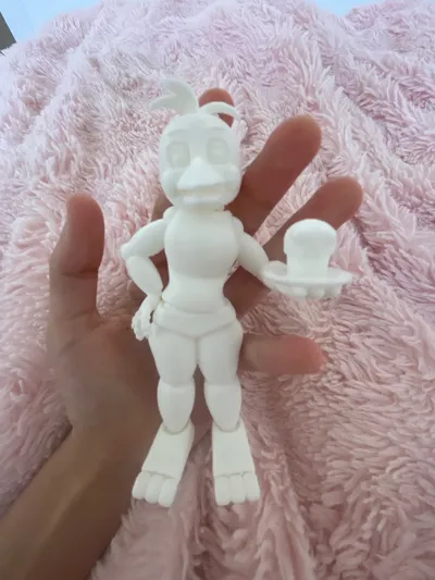 Static Toy Chica – Movie-Style Animatronic Display - Free 3D Print ...