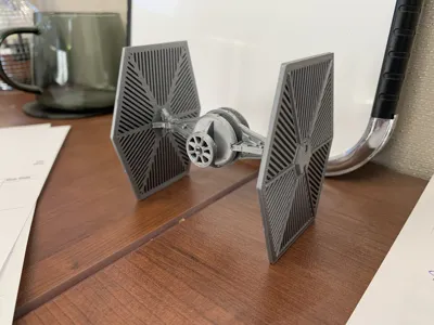 Tie Fighter kit card Star wars by angrelou - MakerWorld