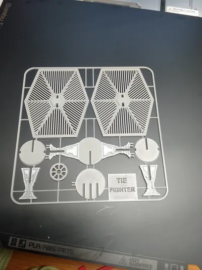 Tie Fighter kit card Star wars by angrelou - MakerWorld