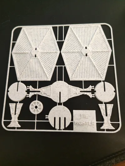 Tie Fighter kit card by angrelou MakerWorld: Download Free 3D Models