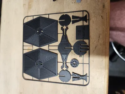 Tie Fighter kit card by angrelou MakerWorld: Download Free 3D Models