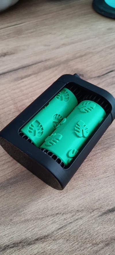 Monstera Leaf pattern - Business Card Embosser Rollers by Makerspace ...