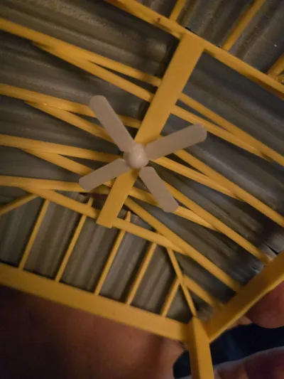 Dollhouse Scale mini Ceiling Fan miniature - Free 3D Print Model ...