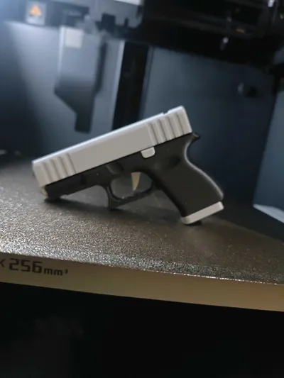 Glock Fidget Keychain – Slide-Action Toy - Free 3D Print Model - MakerWorld