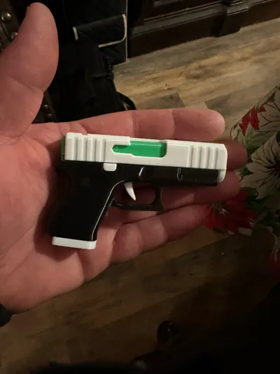 Glock Fidget Keychain – Slide-Action Toy - Free 3D Print Model - MakerWorld