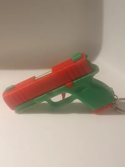 Glock Fidget Keychain – Slide-Action Toy - Free 3D Print Model - MakerWorld