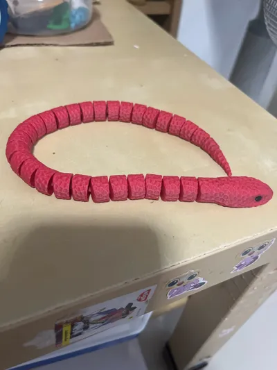 3 Flexi Snakes - Free 3D Print Model - MakerWorld