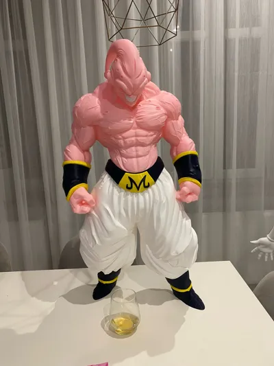 Majin Buu Realistic Multi-Color Parted Statue - Free 3D Print Model ...