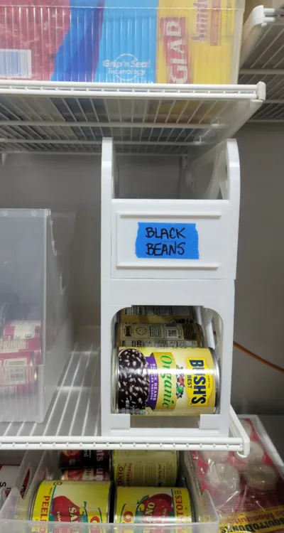 Canned Food Dispenser w/ Labels [shortened] (FIFO) Remixed by Prints ...