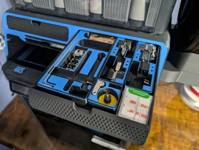 Gridfinity Riser Drawer Remixed by TheTimminator MakerWorld: Download ...