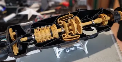 3D Printable Turboprop Engine - Free 3D Print Model - MakerWorld