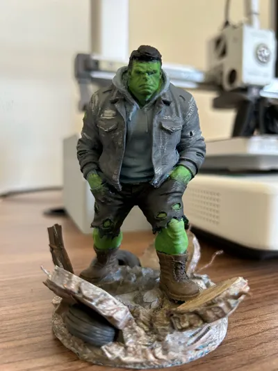 Urban Hulk: Smashing Street Style - Free 3D Print Model - MakerWorld