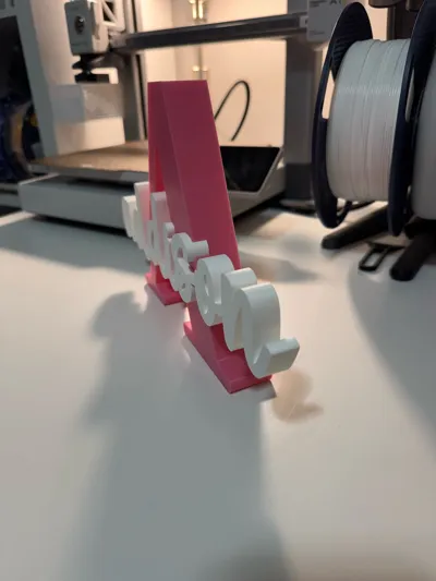 Layered Initial and Name Sign (A–D) - Free 3D Print Model - MakerWorld
