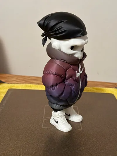 Cold Gang ZKULL - Multi-Part Skull Toy - Free 3D Print Model - MakerWorld
