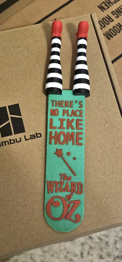 Wicked Witch Bookmark by Stag 3D - MakerWorld