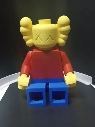BRICK x KAWS by petersondaughtry MakerWorld: Download Free 3D Models