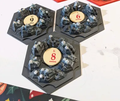 Catan Mountain Tile - Free 3D Print Model - MakerWorld