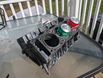 V6 Engine block cooler by Yedoggie MakerWorld: Download Free 3D Models