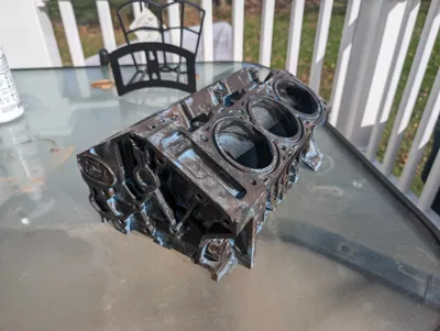 V6 Engine block cooler by Yedoggie MakerWorld: Download Free 3D Models