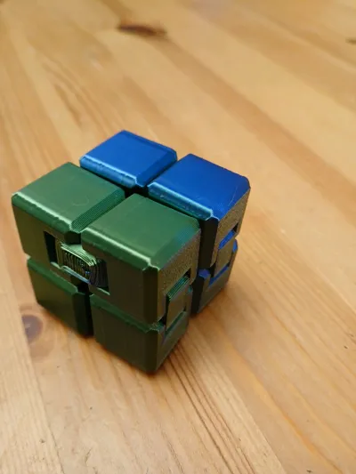 Sturdy Infinity Cube by waveman MakerWorld: Download Free 3D Models
