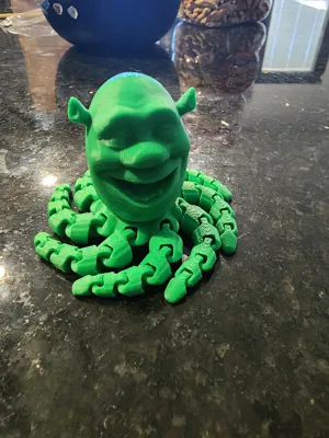 Shrektopus - Shrek Octopus by haldamir MakerWorld: Download Free 3D Models