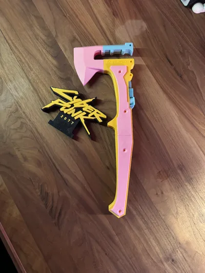 Cyberpunk 2077 Axe / Tomahawk Remixed by user_629712630 MakerWorld ...