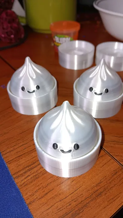 Happy Dumpling Clicker - Free 3D Print Model - MakerWorld