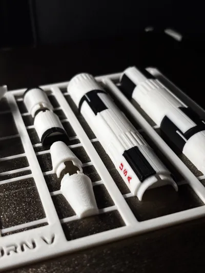 NASA Saturn V Kit Card by Fletch MakerWorld: Download Free 3D Models