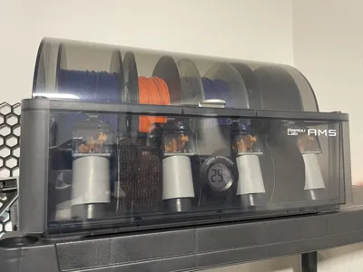 Bambulab P1S P1P X1C AMS Dryer Silica Gel Drybox AMS Mod by ...