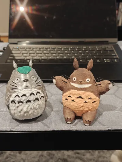 Totoro small statue by MiX&BitS - MakerWorld