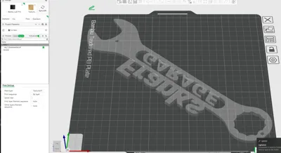 Customizable Decorative Wrench - Free 3D Print Model - MakerWorld