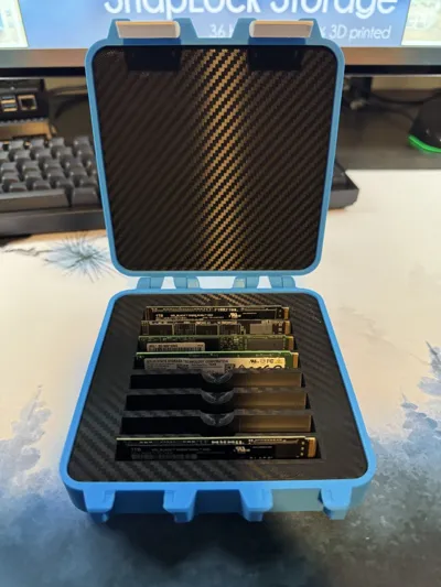 SnapLock Storage Boxes by Hugo - MakerWorld SnapLock Storage Boxes by Hugo - MakerWorld