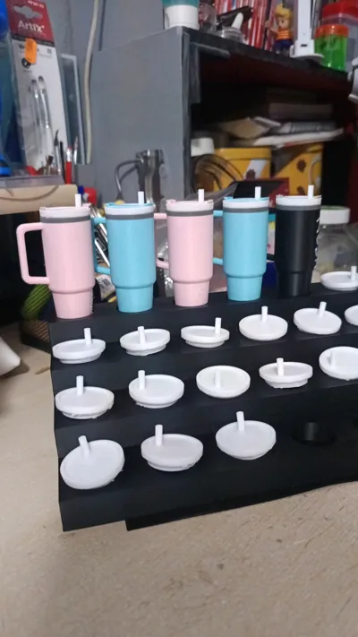 Stanley Cup Keychain Display Stand 24 by Jeffylou87 MakerWorld ...