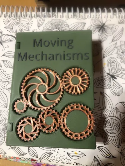 Moving Mechanisms —— A Fully 3D Printed Book - Free 3D Print Model ...