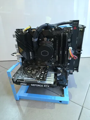 Open Frame PC Case ATX - Free 3D Print Model - MakerWorld