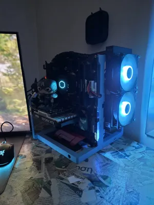 Open Frame PC Case ATX - Free 3D Print Model - MakerWorld